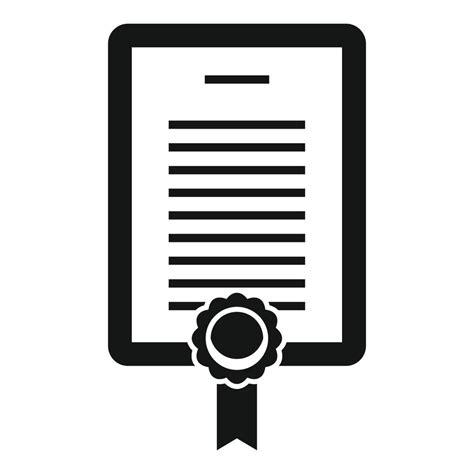 Standard Certification Icon Simple Vector Policy Quality 15111117