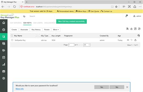 ManageEngine Key Manager Plus 6 6 0 Build 6680 Download Review Screenshots