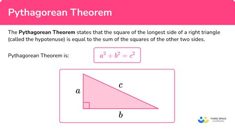 Pythagorean Theorem Math Steps Examples And Questions