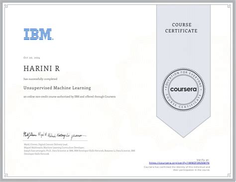 Harini Raja On Linkedin Machinelearning Ibm Coursera Datascience