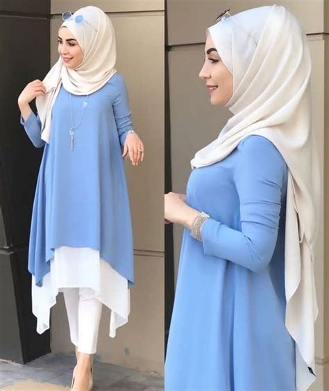 Baju Biru Muda Cocok Dengan Jilbab Warna Apa Agar Serasi