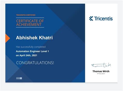 abhishek k on linkedin completed automation engineer level 1
