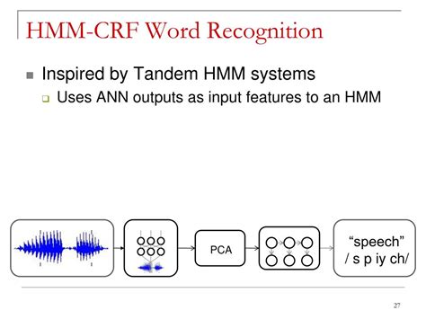 Ppt Conditional Random Fields For Automatic Speech Recognition