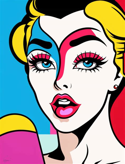 Pop Art In The Style Of Roy Lichtenstein By Sheikkinen On Deviantart