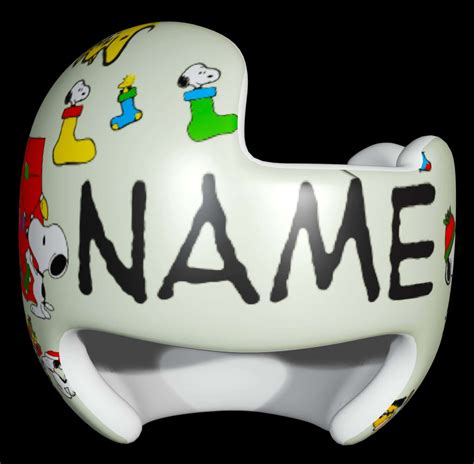 Charlie Brown Christmas Cranial Band Decals Bling Your Band