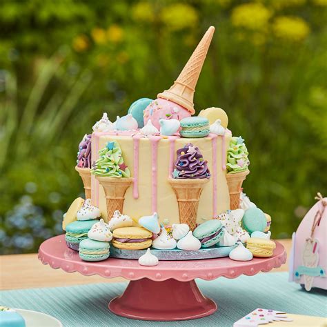Cute Ice Cream Cake Ice Cream Cakes Nuggs Ice Cream