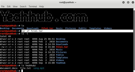 20 useful tar commands for extraction and compression yeah hub