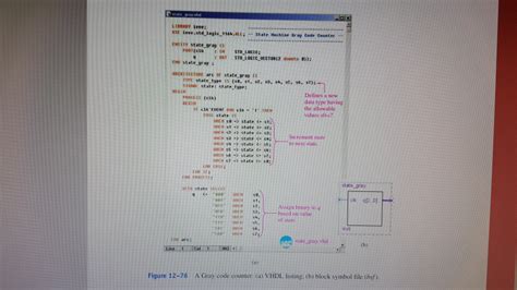 solved problem 1 figure 12 76 shows a vhdl program that