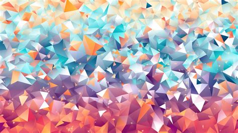 Seamless Vector Background Abstract Triangular Chaos With Mesmerizing Particle Texture Ideal For