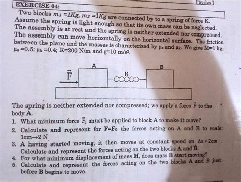 How To Solve Dynamics Exercise Involving Force Representation