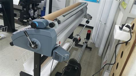 코팅기 및 리와인더 설치 사진