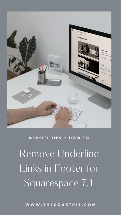 How To Remove Link And Navigation Underlines For Squarespace 71