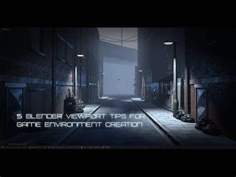 Game Dev Blender Viewport Tips For Game Environment Creation