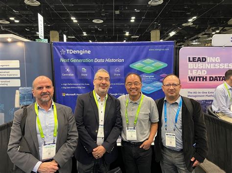 Jeff Tao On Linkedin A Very Busy Day At Distributech In Orlando But The Tdengine Team Was