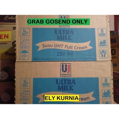 Jual Susu UHT Ultra Full Cream ML Ultra Milk Plain ML Di Seller Supermart Market