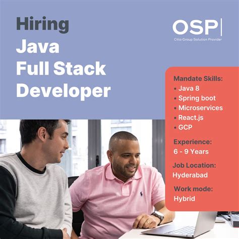 Immediate Opening For Java Full Stack Developers In Hyderabad Rajesh