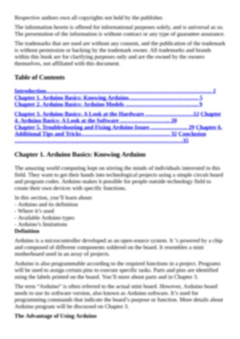 Solution Arduino For Beginners How To Get Started With Your Arduino Including Arduino Basics