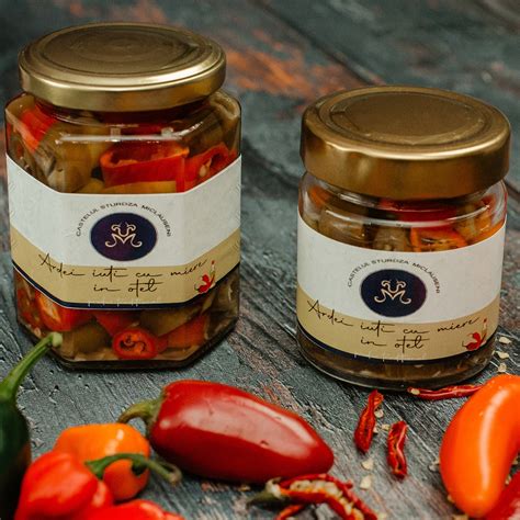 Ardei Iuți Cu Miere și Oțet