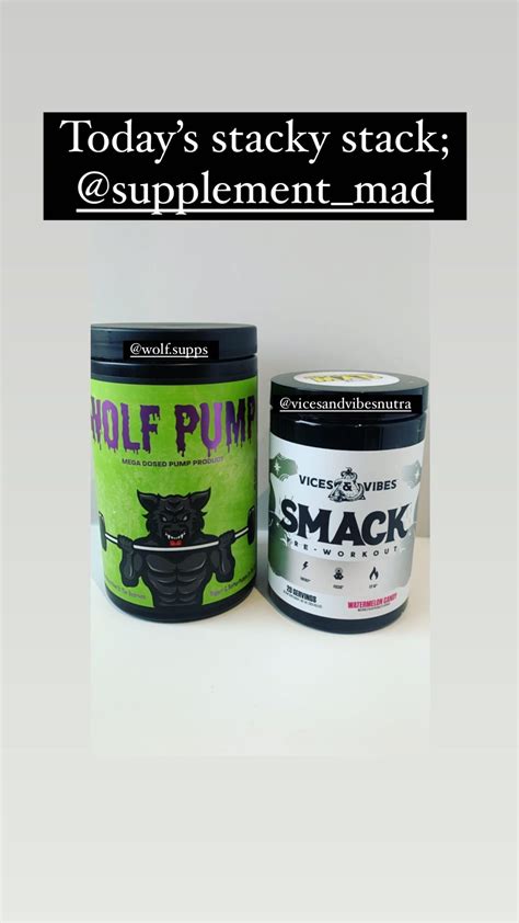 Todays Stack Rpreworkoutsupplements