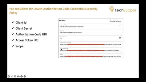 Ankur Jain On Linkedin Creating Rest Connection Using Oauth Authorization Code Credentials Policy