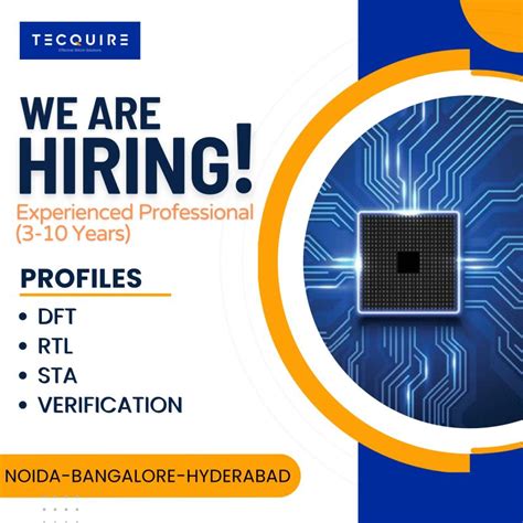 tecquire solutions pvt ltd on linkedin asic dft dftjobs atpg asic