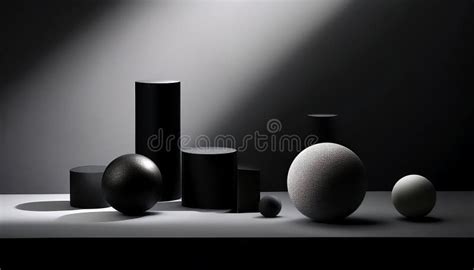 Abstract Composition Of Geometric Objects In A Monochromatic Setting