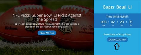 Nfl Picks 2016 Super Bowl Li Prop Picks Sporfolio