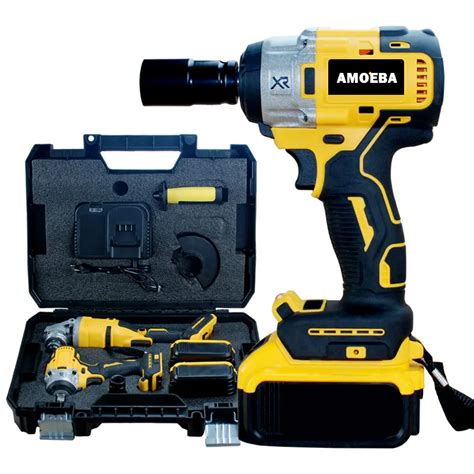 Handheld High Torque Wrench 350n M Impact Cordless Wrench Power Wrench