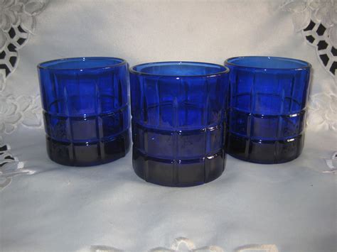 Cobalt Blue Drinking Glasses