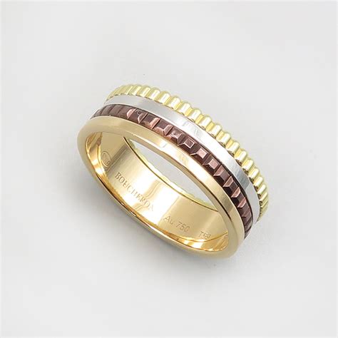 부쉐론 콰트로 클래식 스몰 반지 럭셔리바이 중고명품