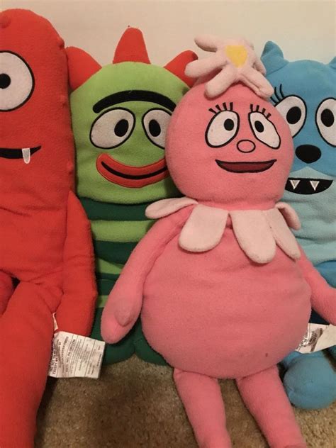 Yo Gabba Gabba Foofa Plex Toodee Muno Brobree Pillow Plush Full Set