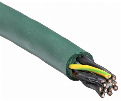 Chainflex Continuous Flexing Control Cable 12 Conductors 18 Awg Wire Size 7 5 X Od 100 Ft