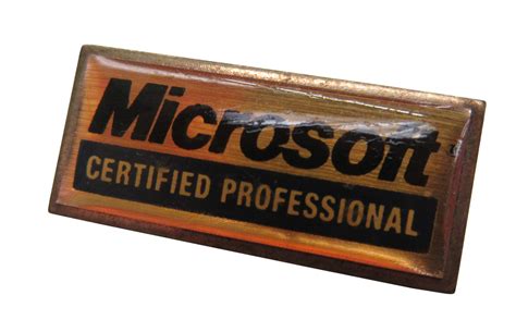 Microsoft Pin Badge Promotional Item Computing History