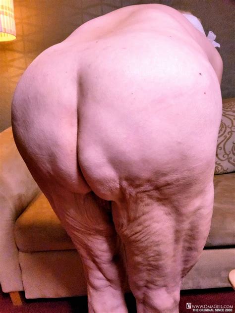 Naughty Chubby Granny Modesta Shows Her Saggy Tits While Completely