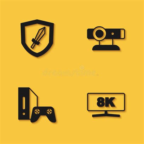Set Sword For Game Computer Monitor Game Console With Joystick And