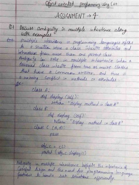Oops Assignment Pdf