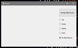 Change Background Image And Style In Vb Net