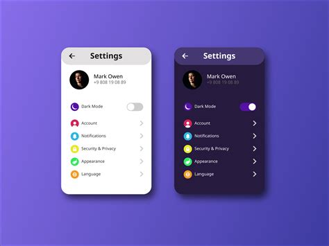 Settings Menu By Bayu Wahyudan On Dribbble