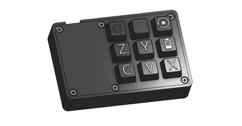 Arduino Macropad By Warlock Til Download Free Stl Model