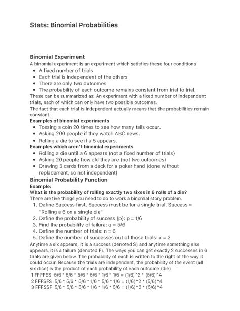 Stats Binomial Probabilities Deprecated API Usage The SVG Back End