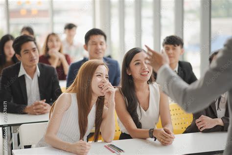 People Trainig In Classrooms