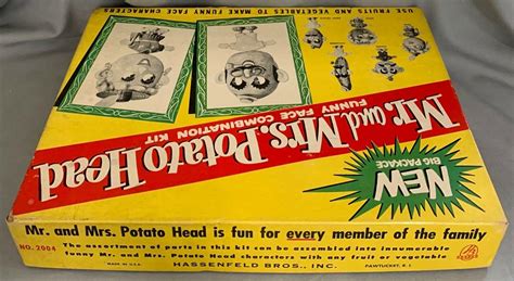 Vintage 19501960s Mr And Mrs Potato Head 3762765773