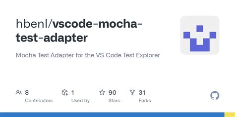Github Hbenlvscode Mocha Test Adapter Mocha Test Adapter For The Vs Code Test Explorer