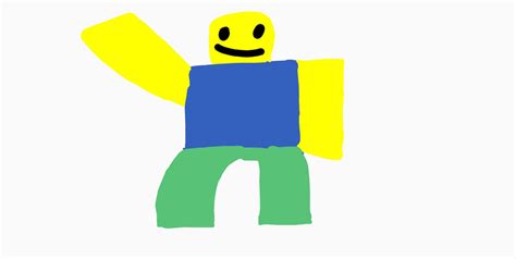 Roblox Noob By Rainbowdoors On Deviantart