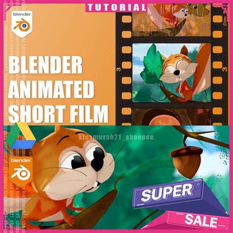 Jual Blender 3d Filmmaking With Blender Create Your Own Animated Short Film 3d Blender