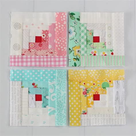 Log Cabin Block A Spoonful Of Sugar