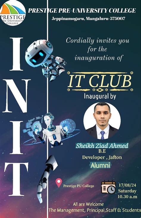 Prestigeinternationalschool Alumni Guestspeaker Itclub