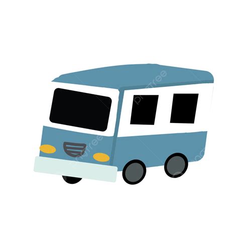 작은 버스 파란색 버스 장난감 자동차 Png 일러스트 및 Psd 이미지 무료 다운로드 Pngtree