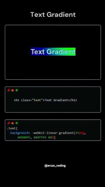 👌💥create Stunning🎯 Text Gradients With Css Css Coding