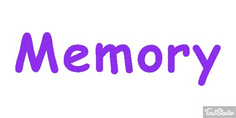 Memory Word Animated  Logo Designs
